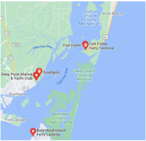 Take the Ferry to These Three Southeastern NC Beach Towns - Carolina ...