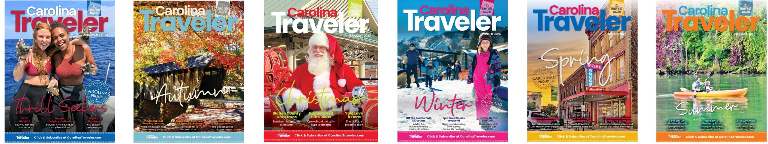 Subscriptions - Carolina Traveler