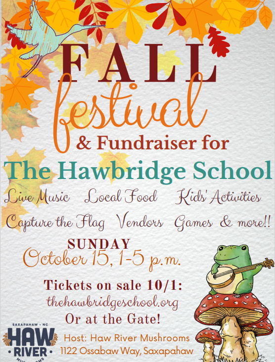 Fall Festival & Fundraiser for The Hawbridge School - Carolina Traveler